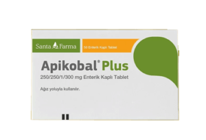 Buy Apikobal Plus 300 MG VITAMIN B1 + VITAMIN B6 + VITAMIN B12 ...